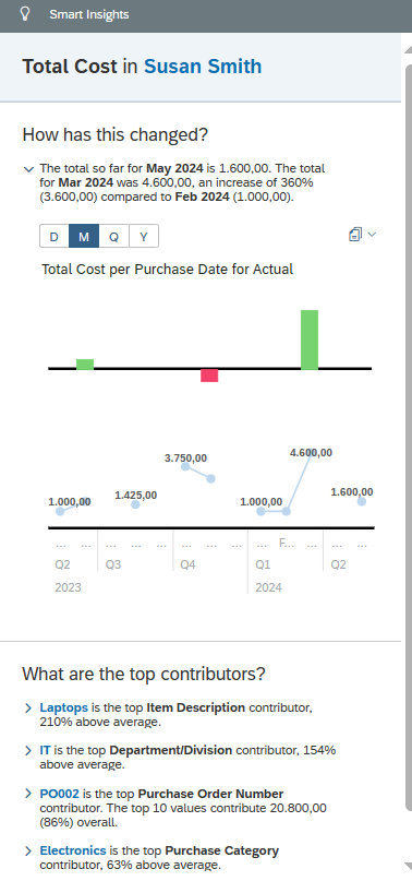 Exploring Augmented Analytics in SAP Analytics Cloud